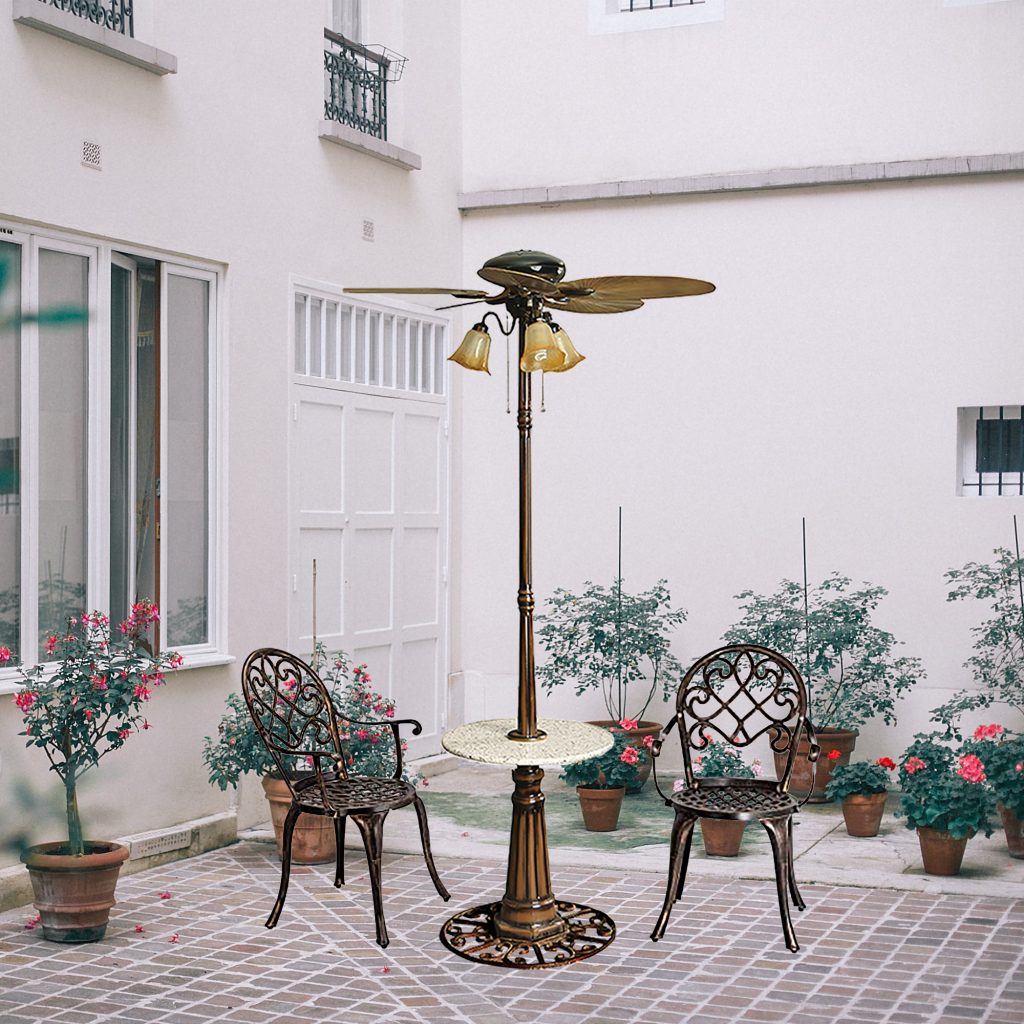 Magnific Outdoor Fans - Decorative Outdoor Standing Fans